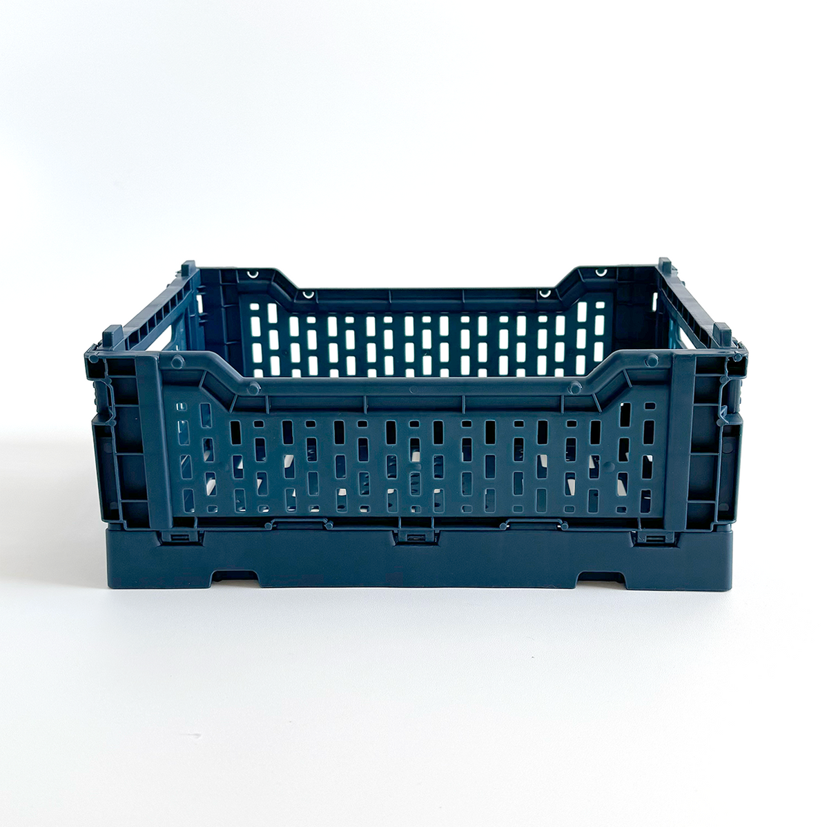 Folding Storage Crate - Blue – Untamed Post